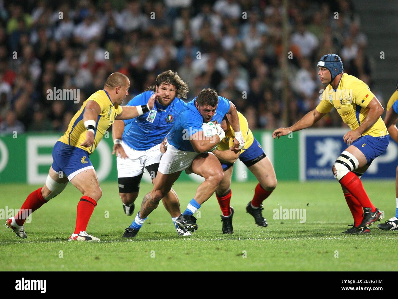 Italienische rugby nationalmannschaft hi-res stock photography and ...
