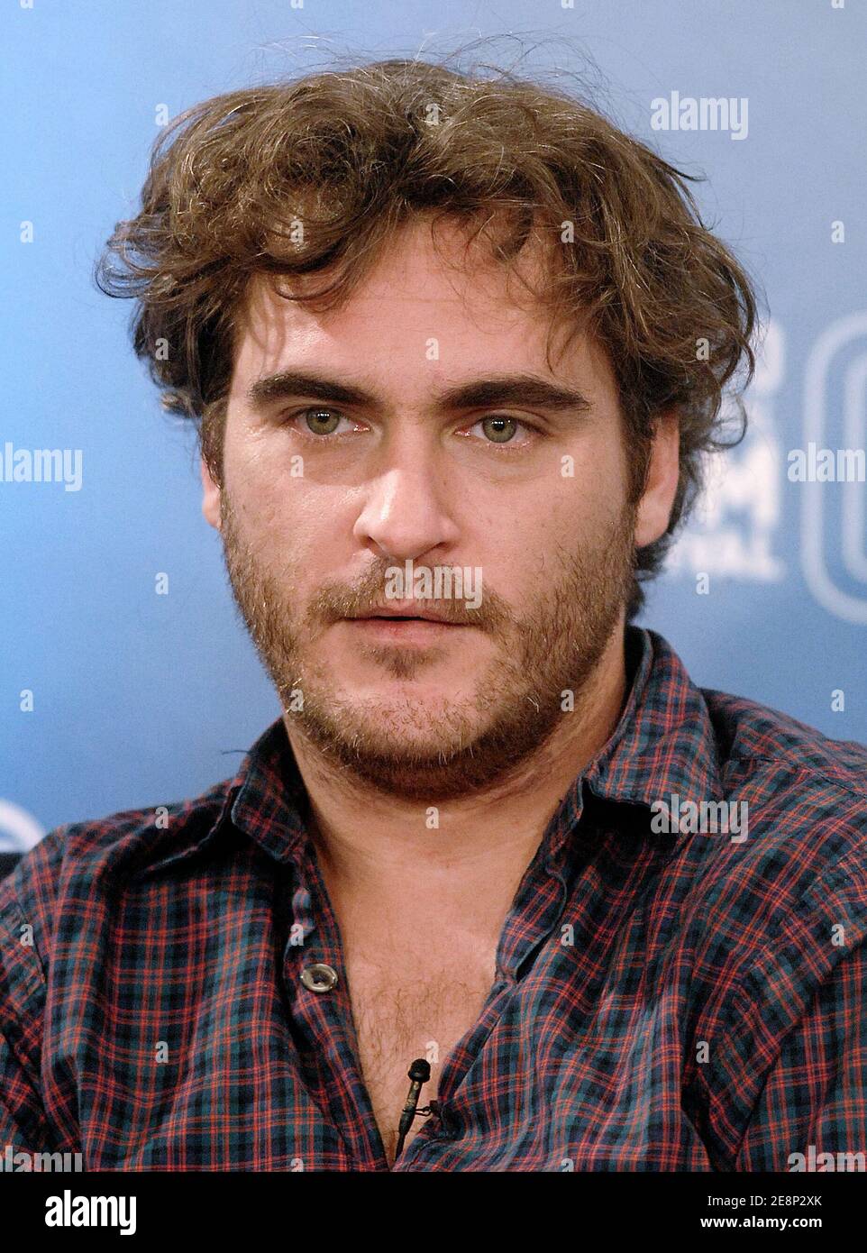 Actor Joaquin Phoenix attends the press conference of 'Reservation Road ...
