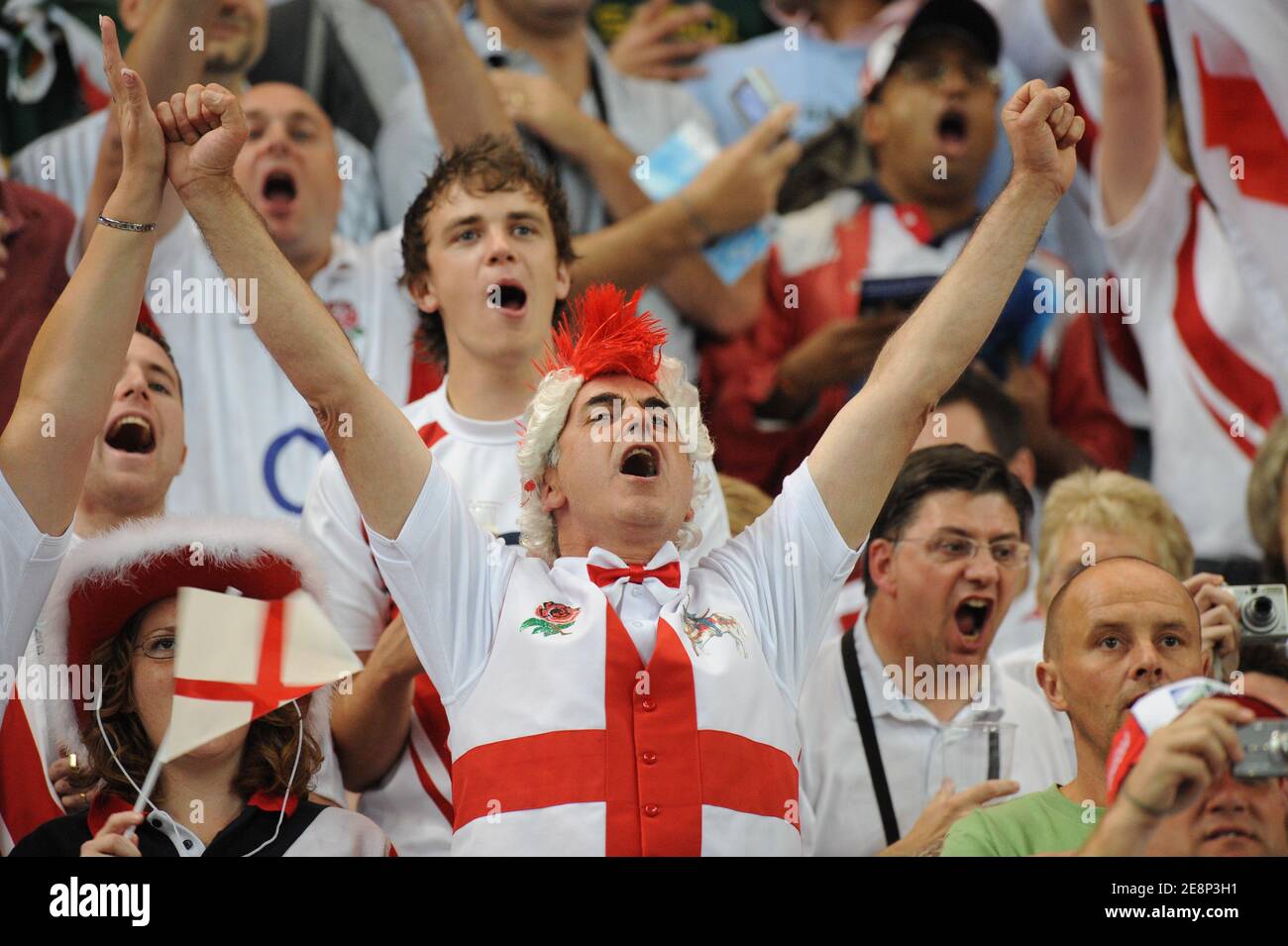 A south africa fan england fan hi-res stock photography and images - Alamy