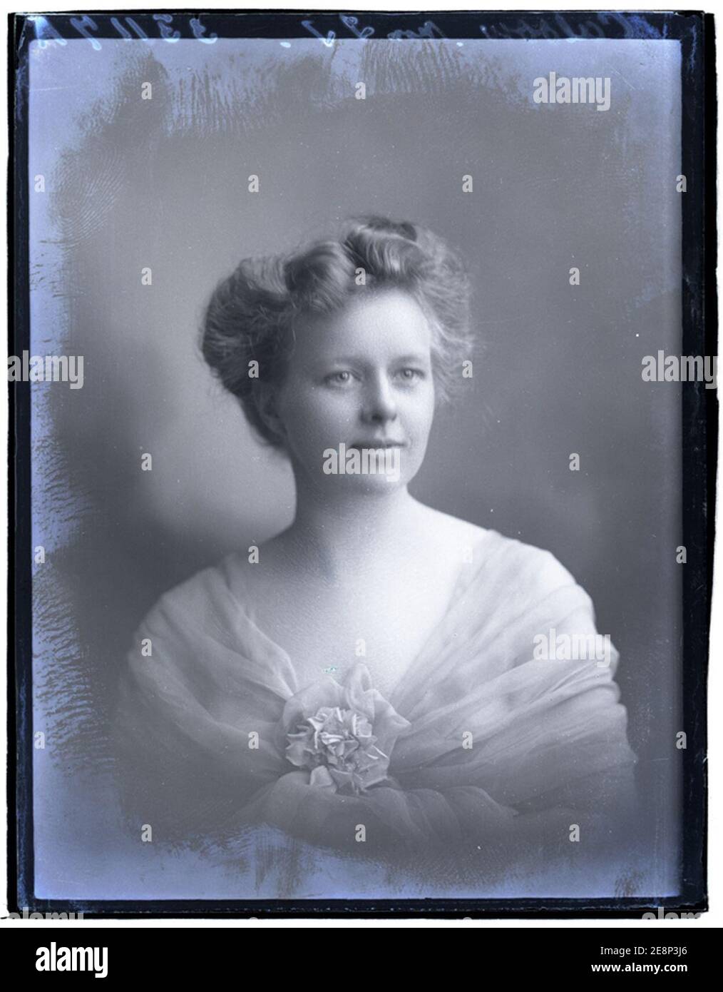 Miss Caldow, 10 Oct 1912 (17064495412 Stock Photo - Alamy