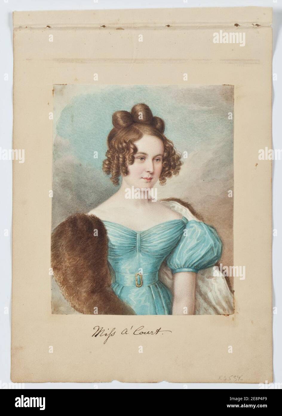 Miss A'Court by Brian Searby (Middleton Album Stock Photo - Alamy