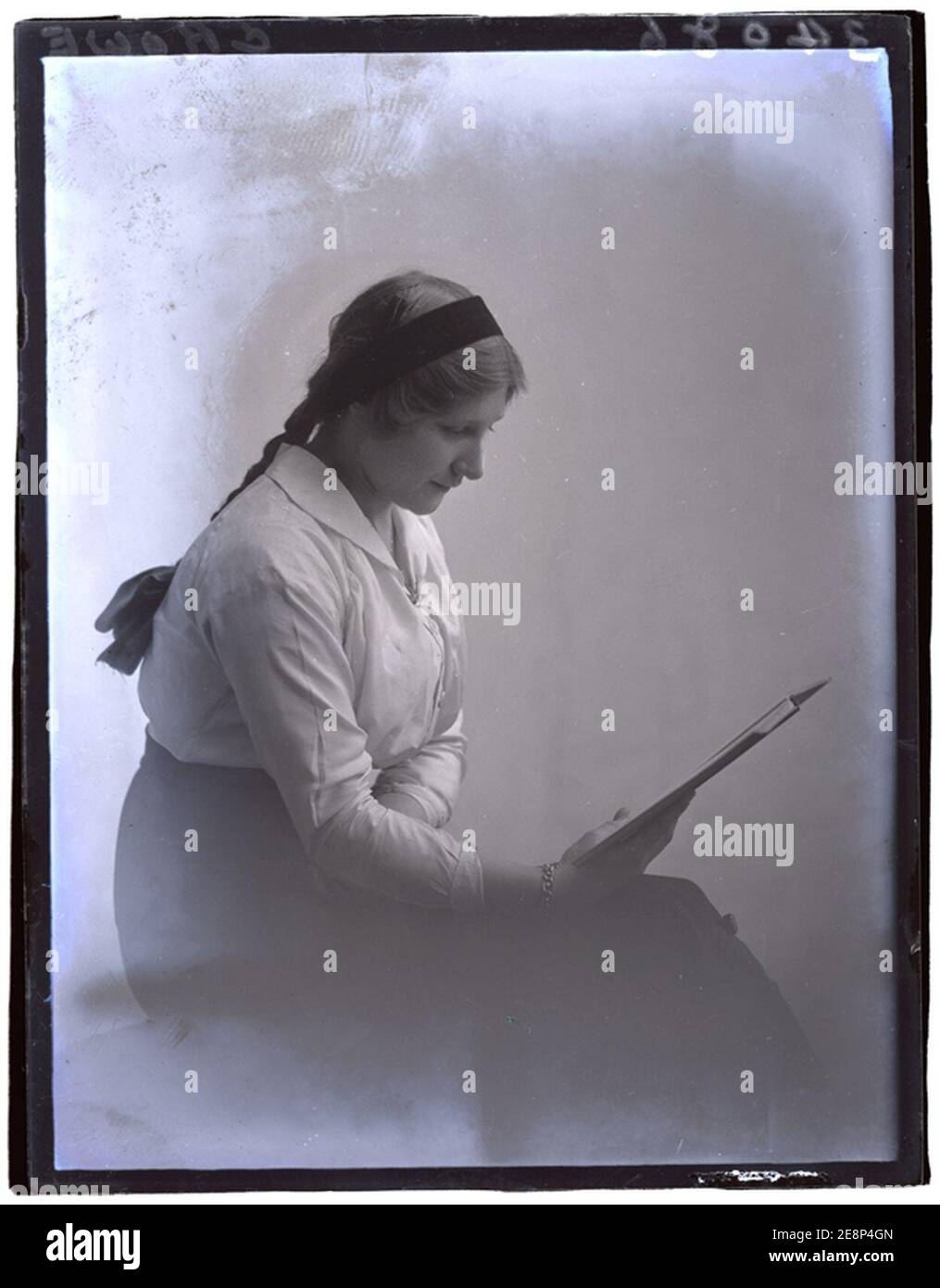 Miss Crowe, 9 Jan 1915 (16444860794 Stock Photo - Alamy