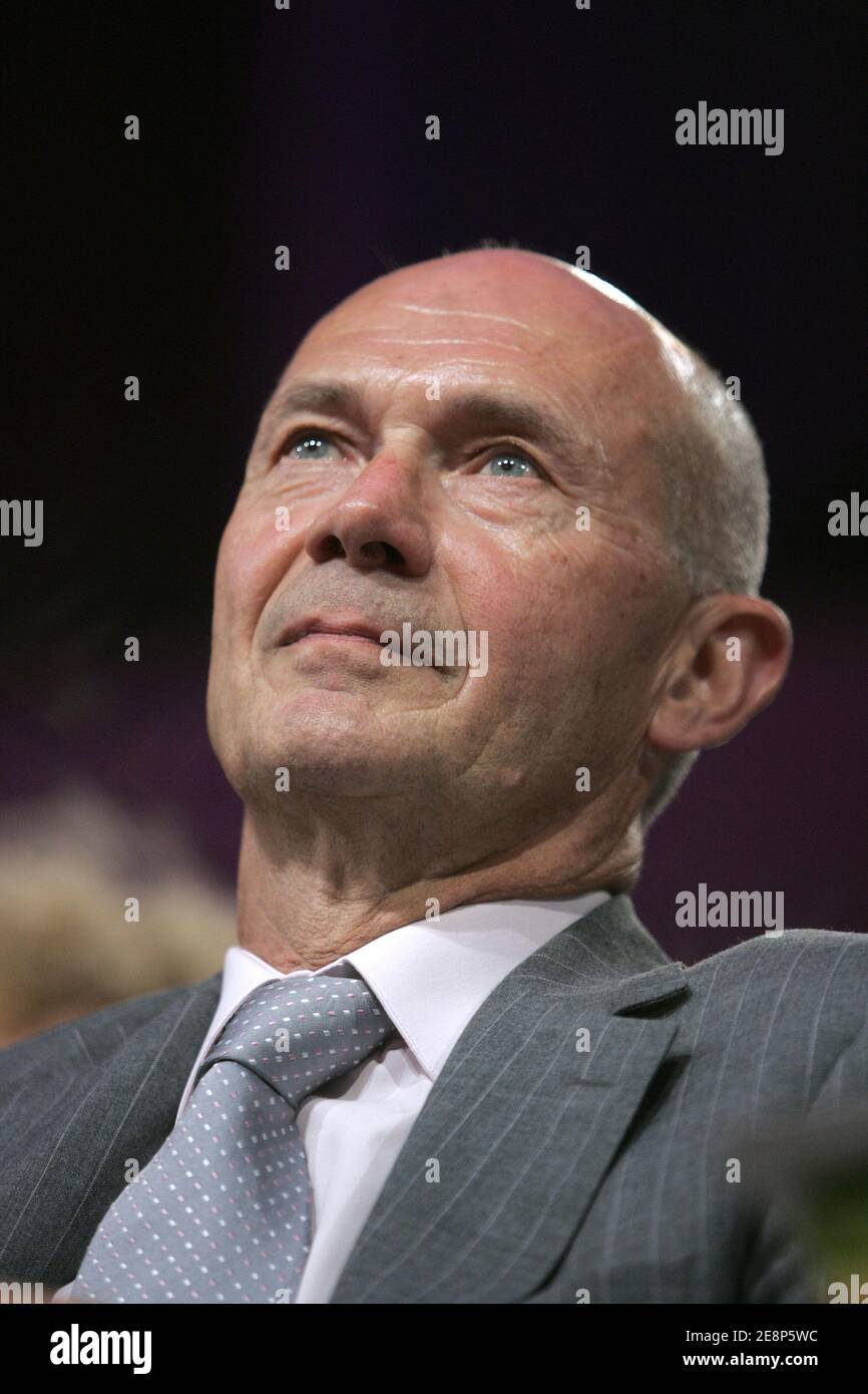 President of the OMC, Pascal Lamy, attends to the Parliamentary Days of ...
