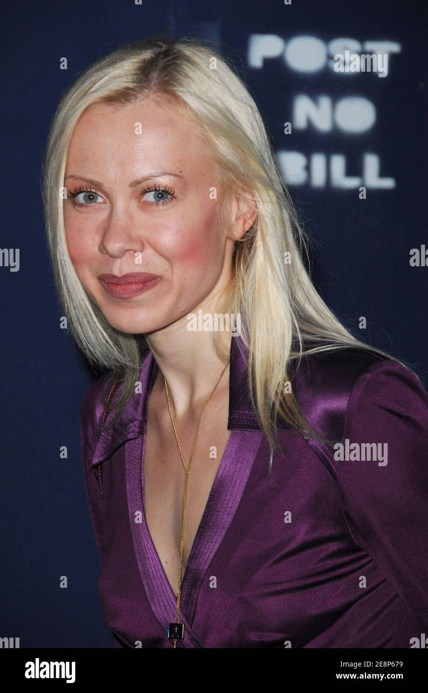 Oksana Baiul attends a special screening of 'Feast of Love' held at ...