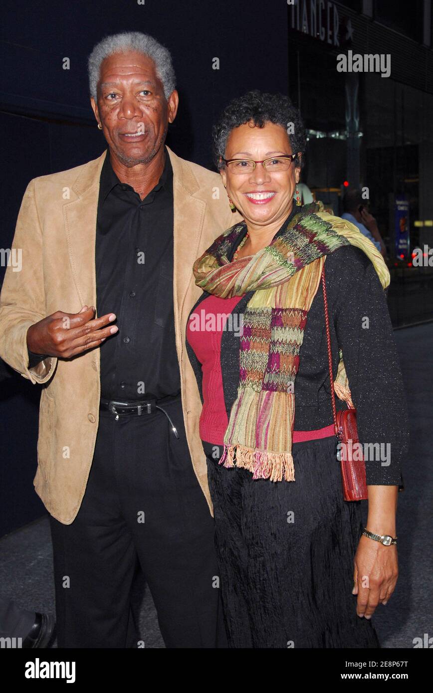 Actor Morgan Freeman and wife Myrna Colley-Lee attend a special ...
