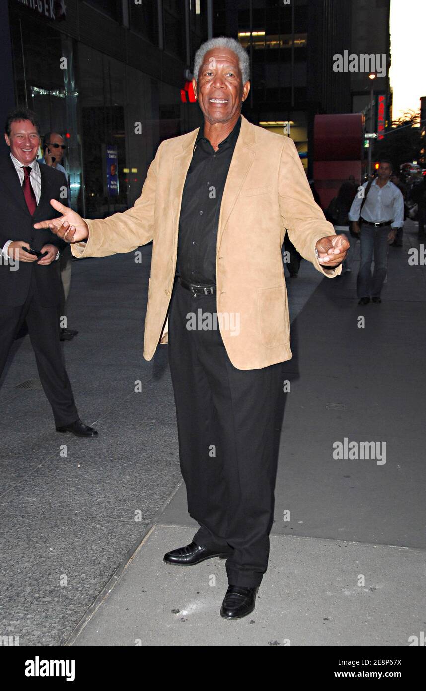 Actor Morgan Freeman attends a special screening of 'Feast of Love ...