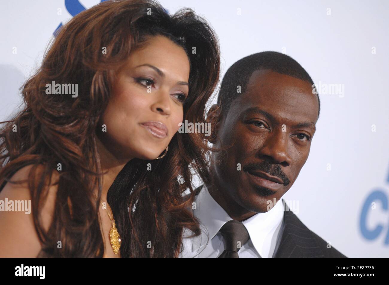 Eddie Murphy and Tracey Edmonds attend the premiere of Lionsgate 'Good ...