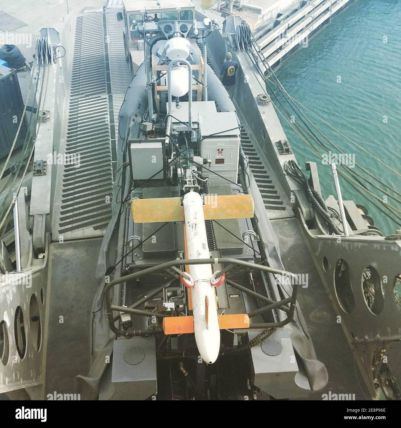 Mine Hunting Unmanned Surface Vehicle (MHU) at IMCMEX 2016 01 Stock ...