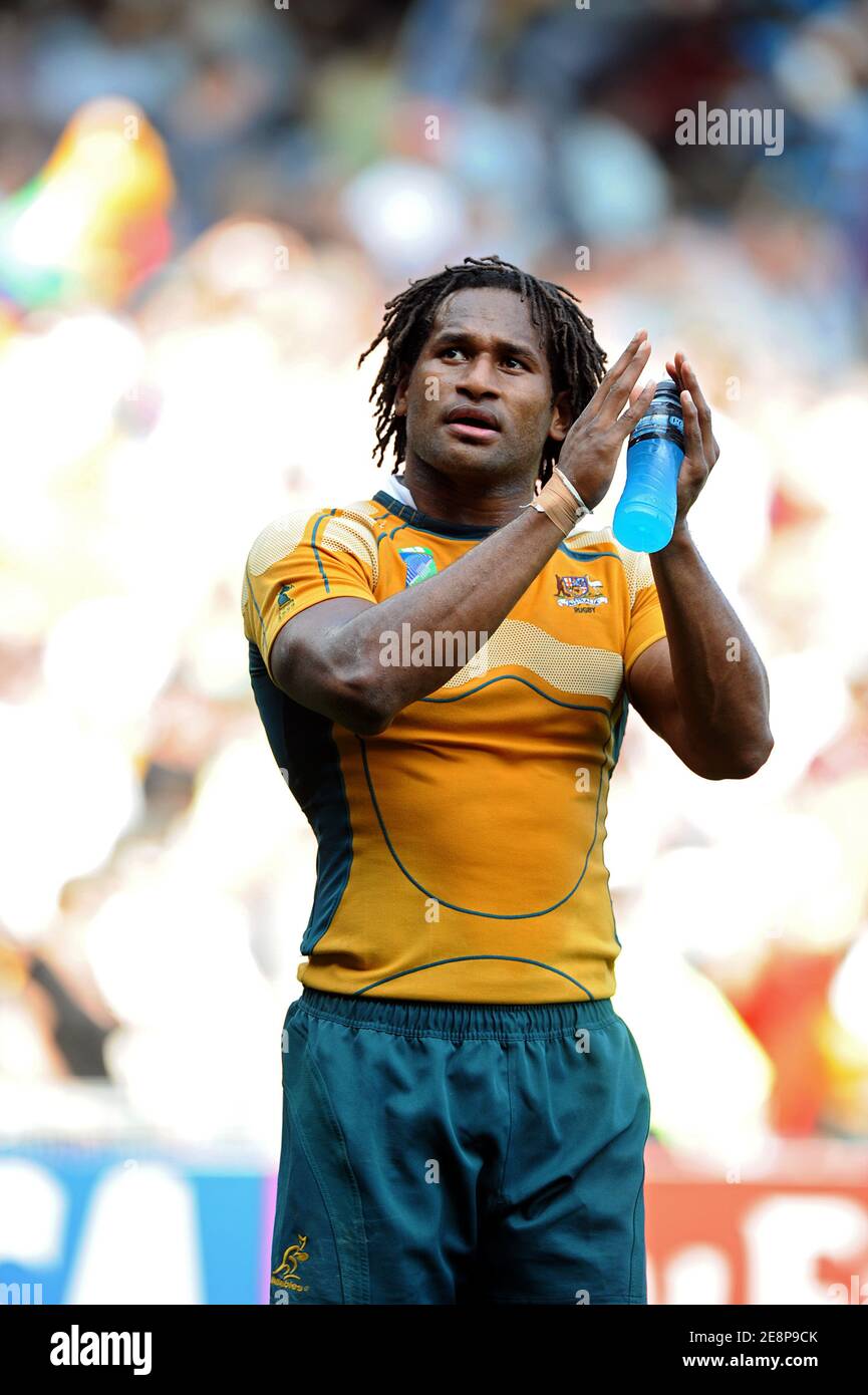 Australia's winger Lote Tuqiri during IRB Rugby World Cup 2007, Pool A ...