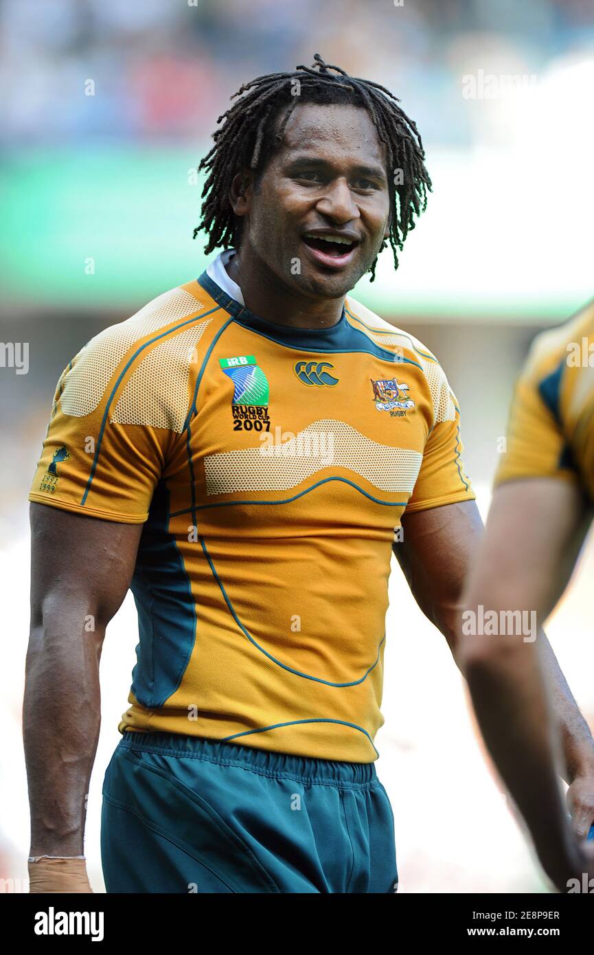 Australia's winger Lote Tuqiri during IRB Rugby World Cup 2007, Pool A ...