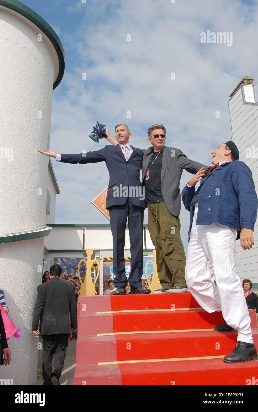 Arrival of Christophe Salengro (aka The President), and Benoit Delepine ...