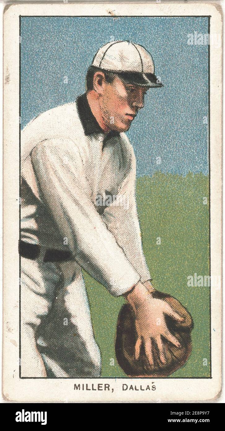 Molly Miller, Dallas Team, baseball card portrait Stock Photo - Alamy