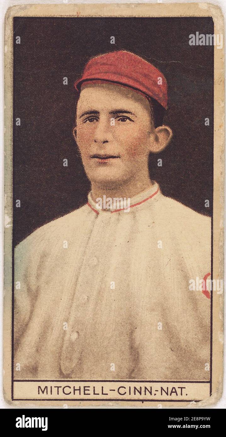 Mike Mitchell, Cincinnati Reds, baseball card portrait Stock Photo - Alamy