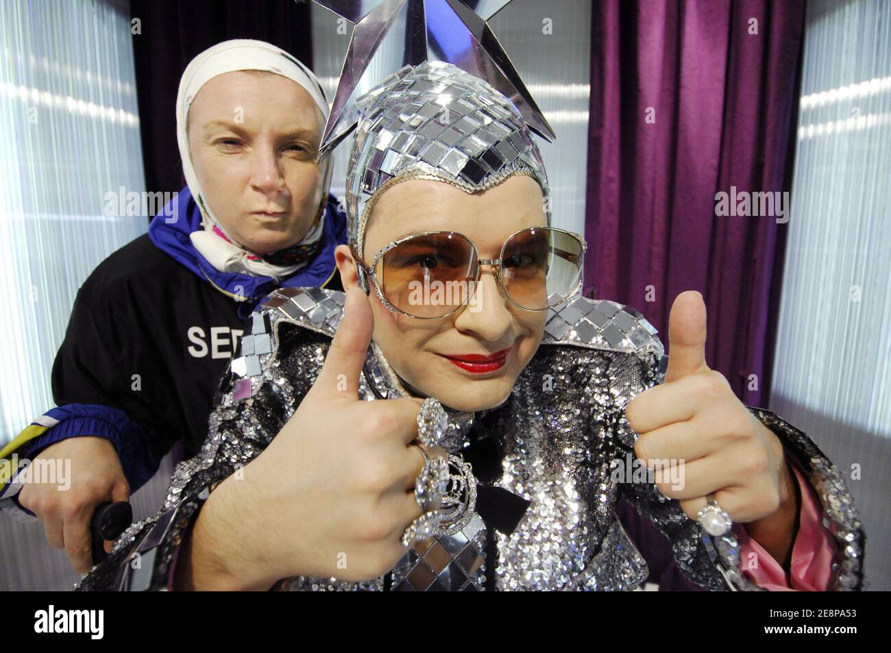 EXCLUSIVE. Ukrainian singer and cross-dresser Verka Serduchka (Andrei ...
