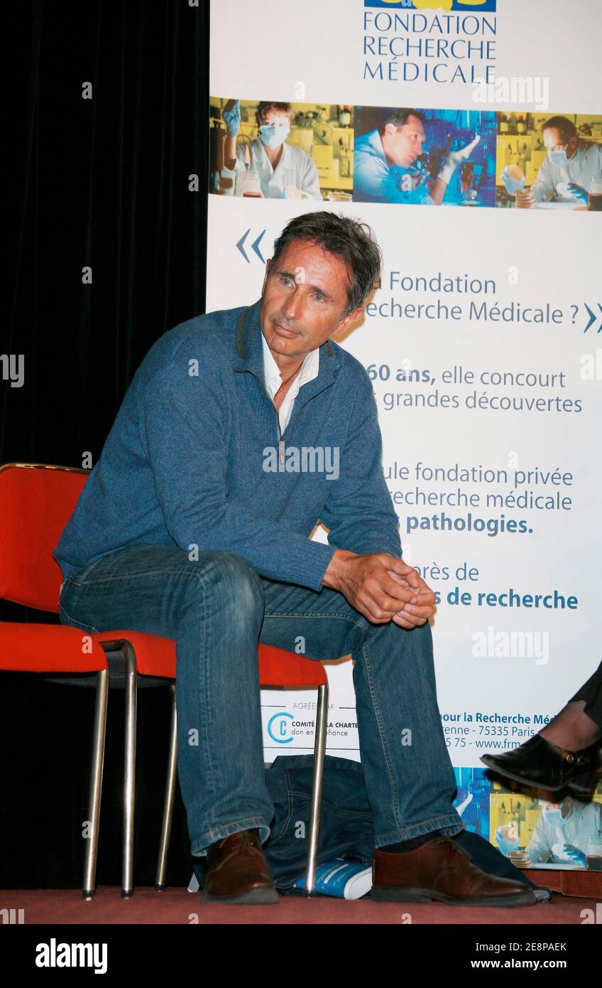French actor Thierry Lhermitte attends the press conference of ...