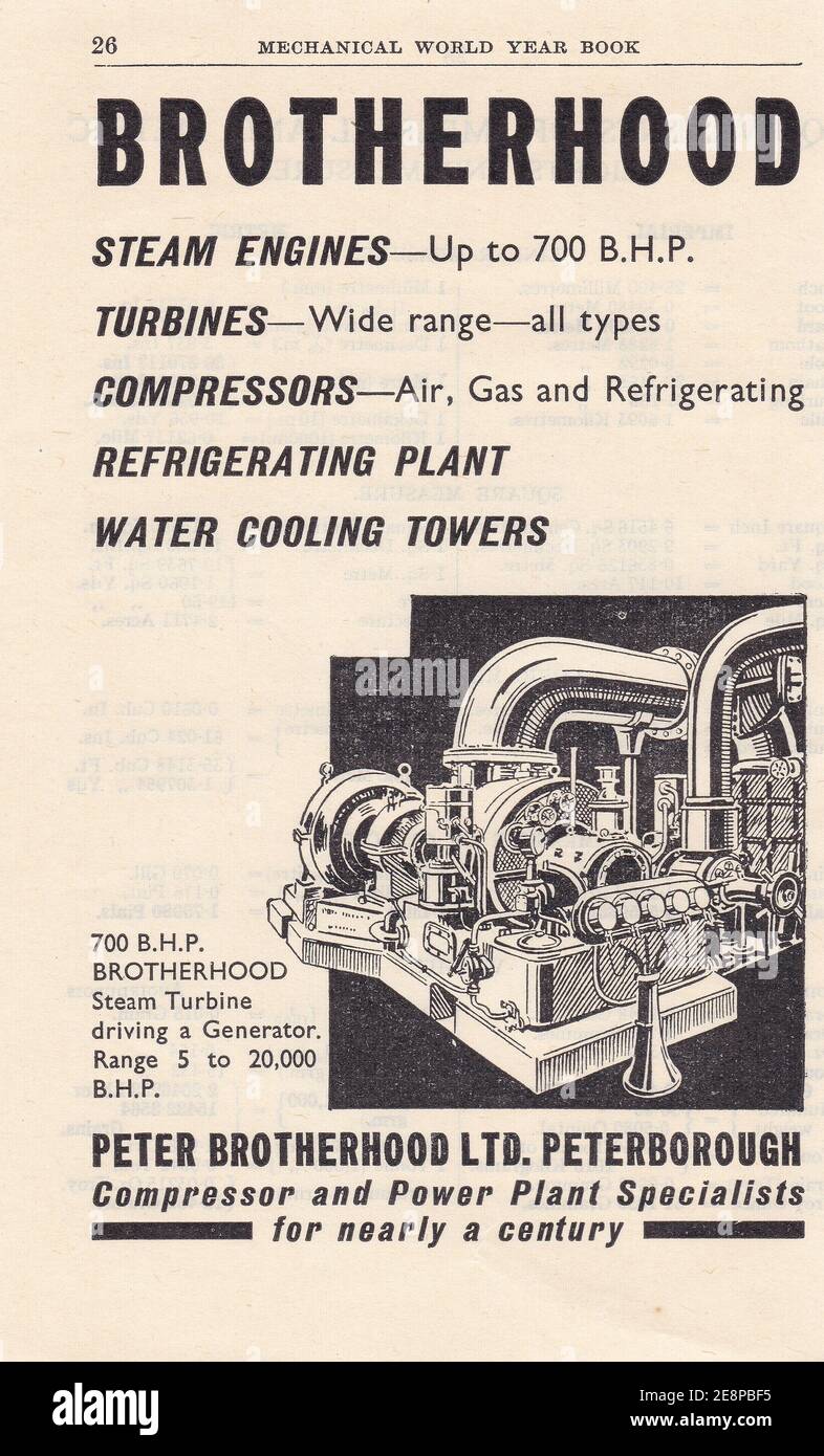 Steam turbine engines hi-res stock photography and images - Alamy