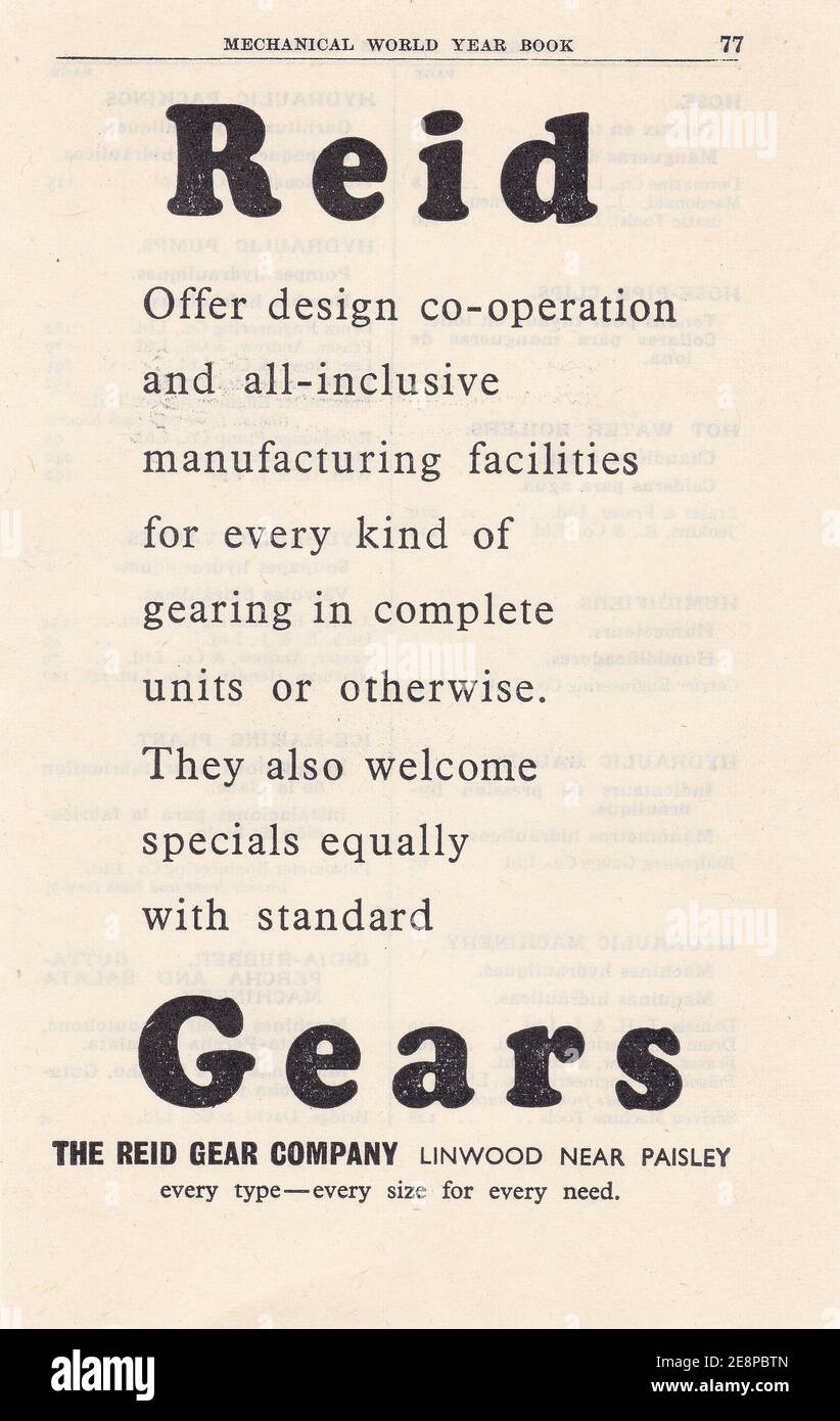 Gear company hi-res stock photography and images - Alamy