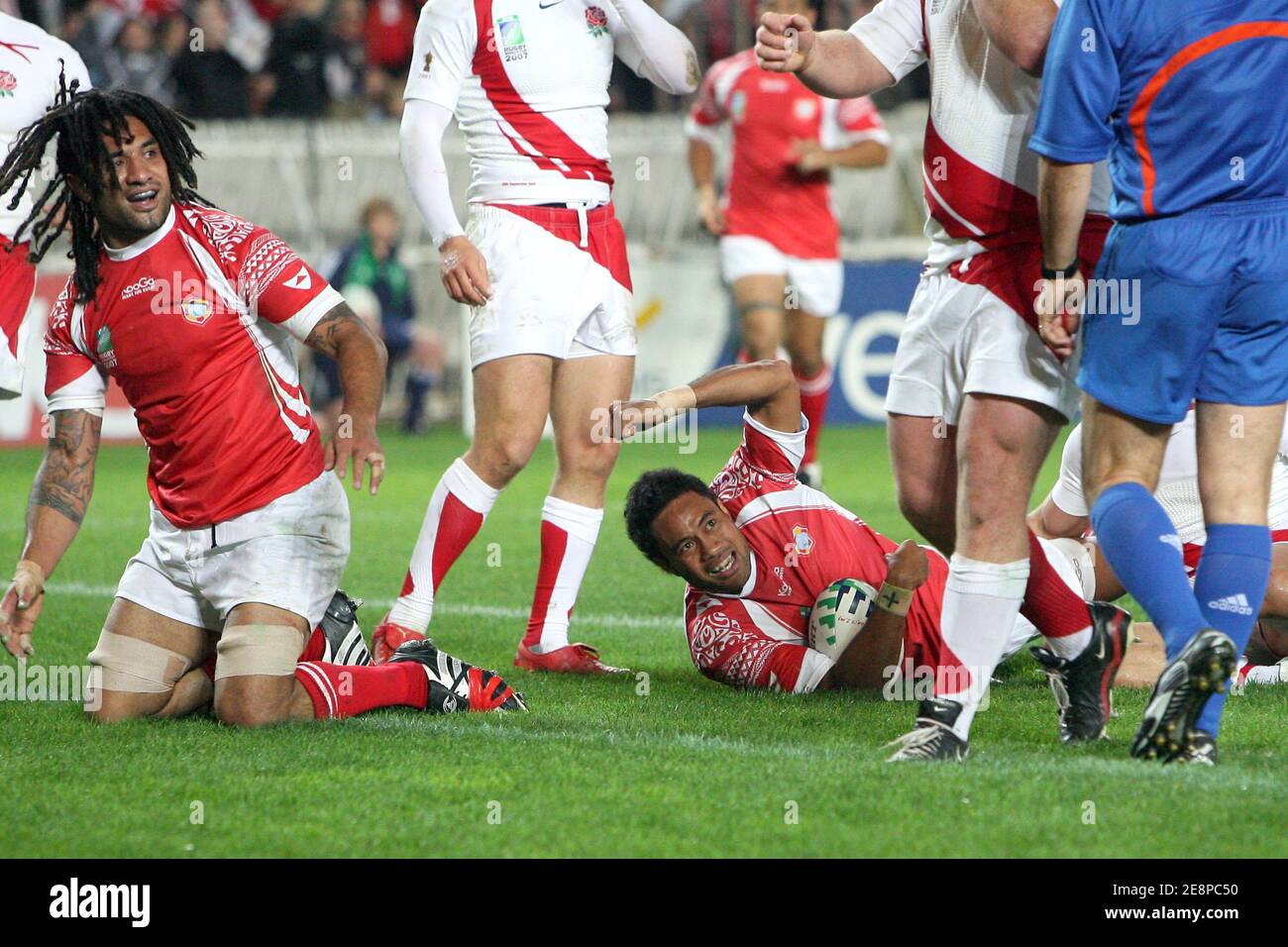 Tongan rugby team hi-res stock photography and images - Alamy
