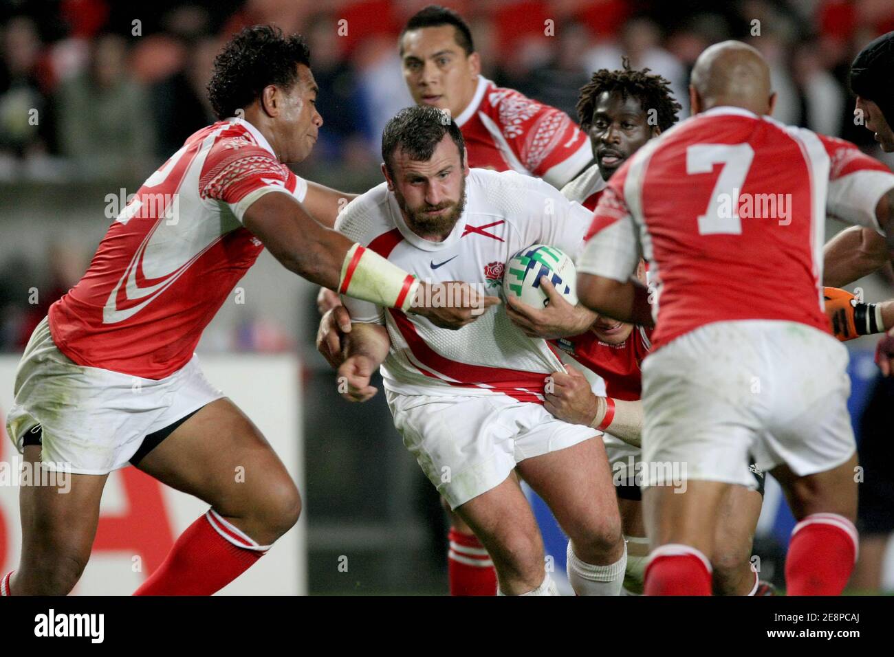 Englands george chuter in action hi-res stock photography and images ...