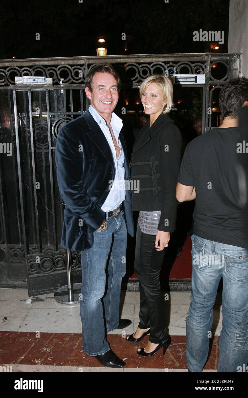 British businessman and playboy Tim Jeffries and his girlfriend during ...