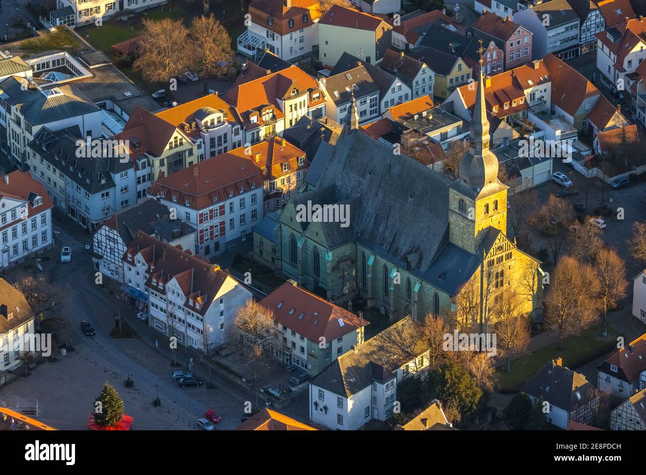 Altstadt mit kath kirche st walburga hi-res stock photography and ...