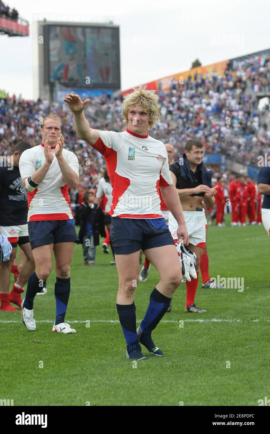 France's Remy Martin during the IRB Rugby World Cup 2007, Pool D ...
