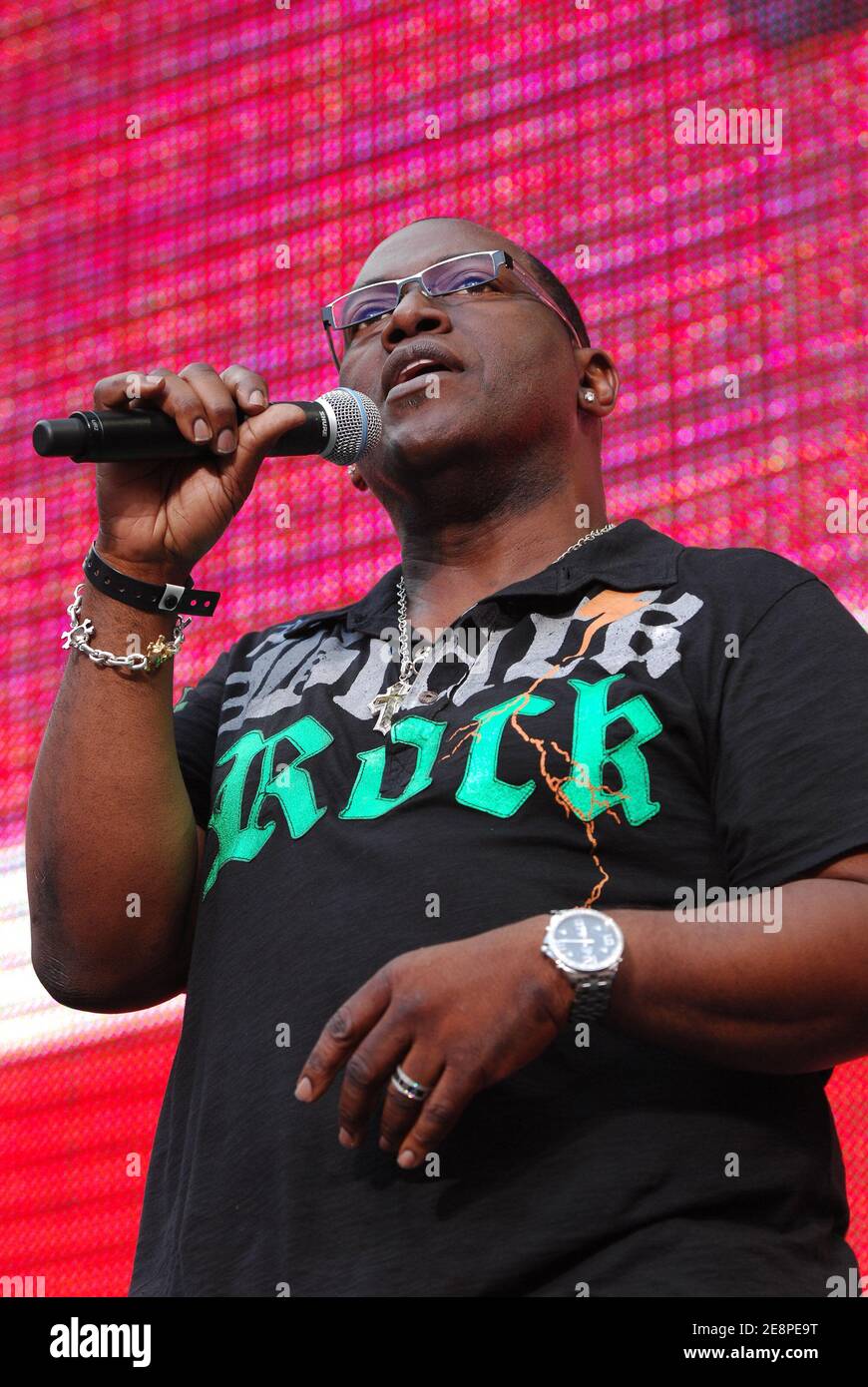 Television personality Randy Jackson appears onstage during the Live ...