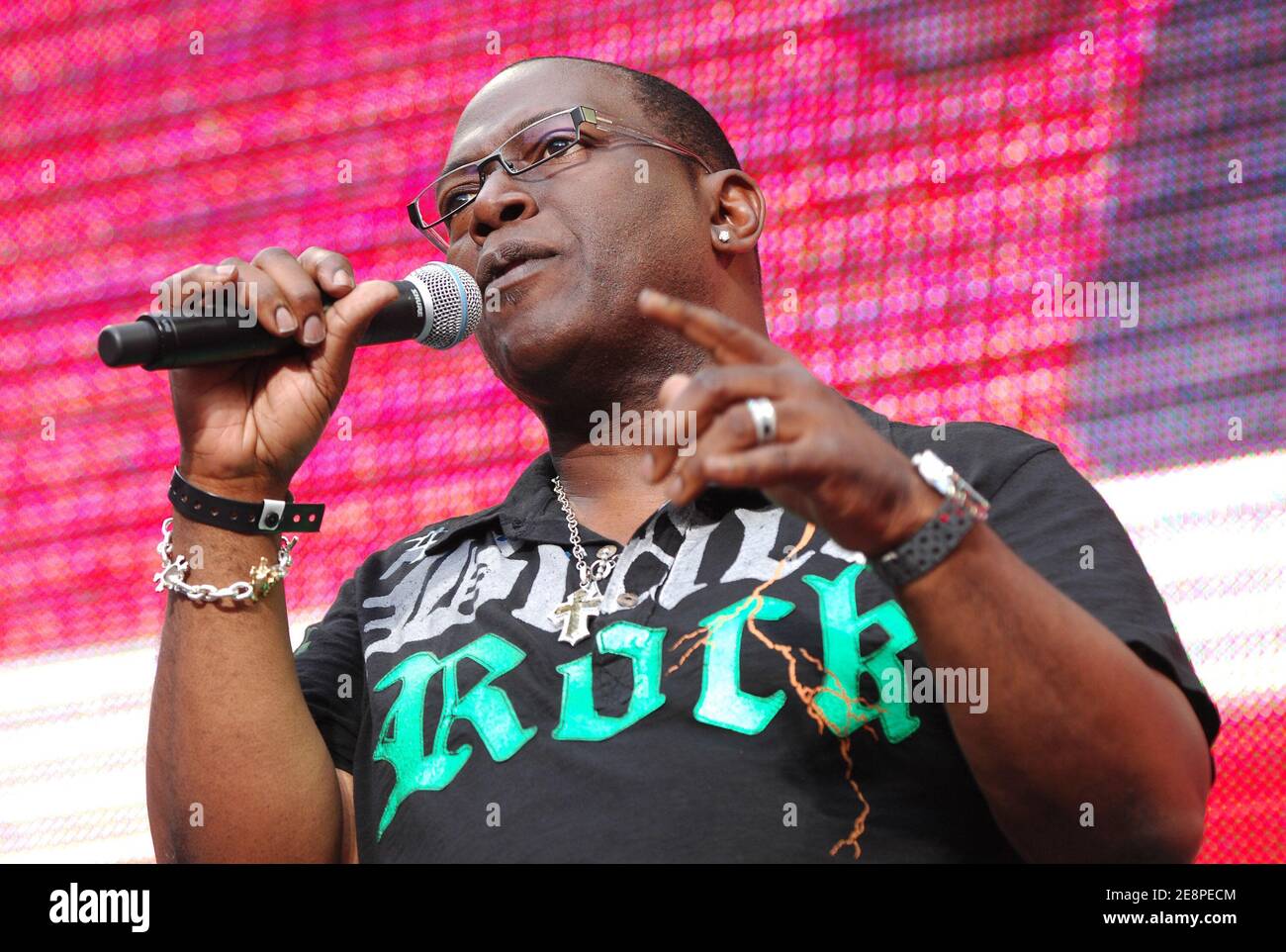 Television personality Randy Jackson appears onstage during the Live ...