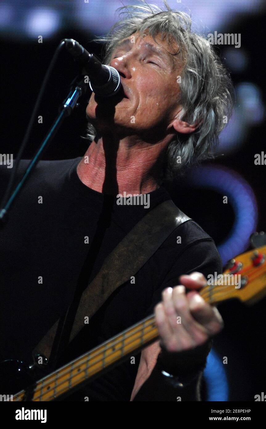 Musician Roger Waters performs onstage during the Live Earth - New York ...
