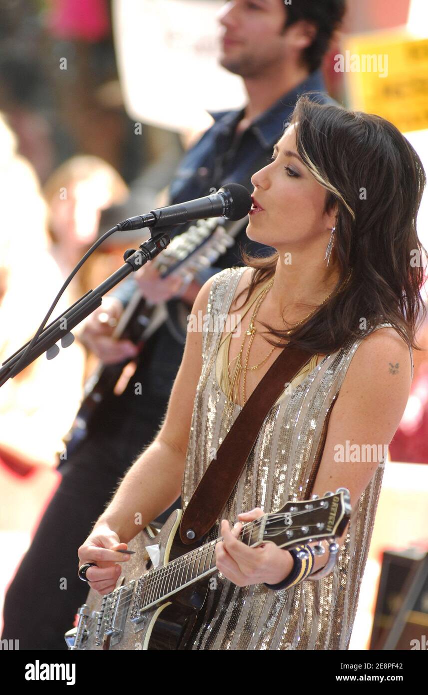 Musician KT Tunstall performs live on NBC's "Today" Show Summer Concert ...