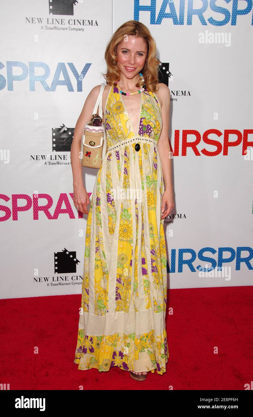 Actress Kerry Butler attends the premiere of "Hairspray" held at the ...