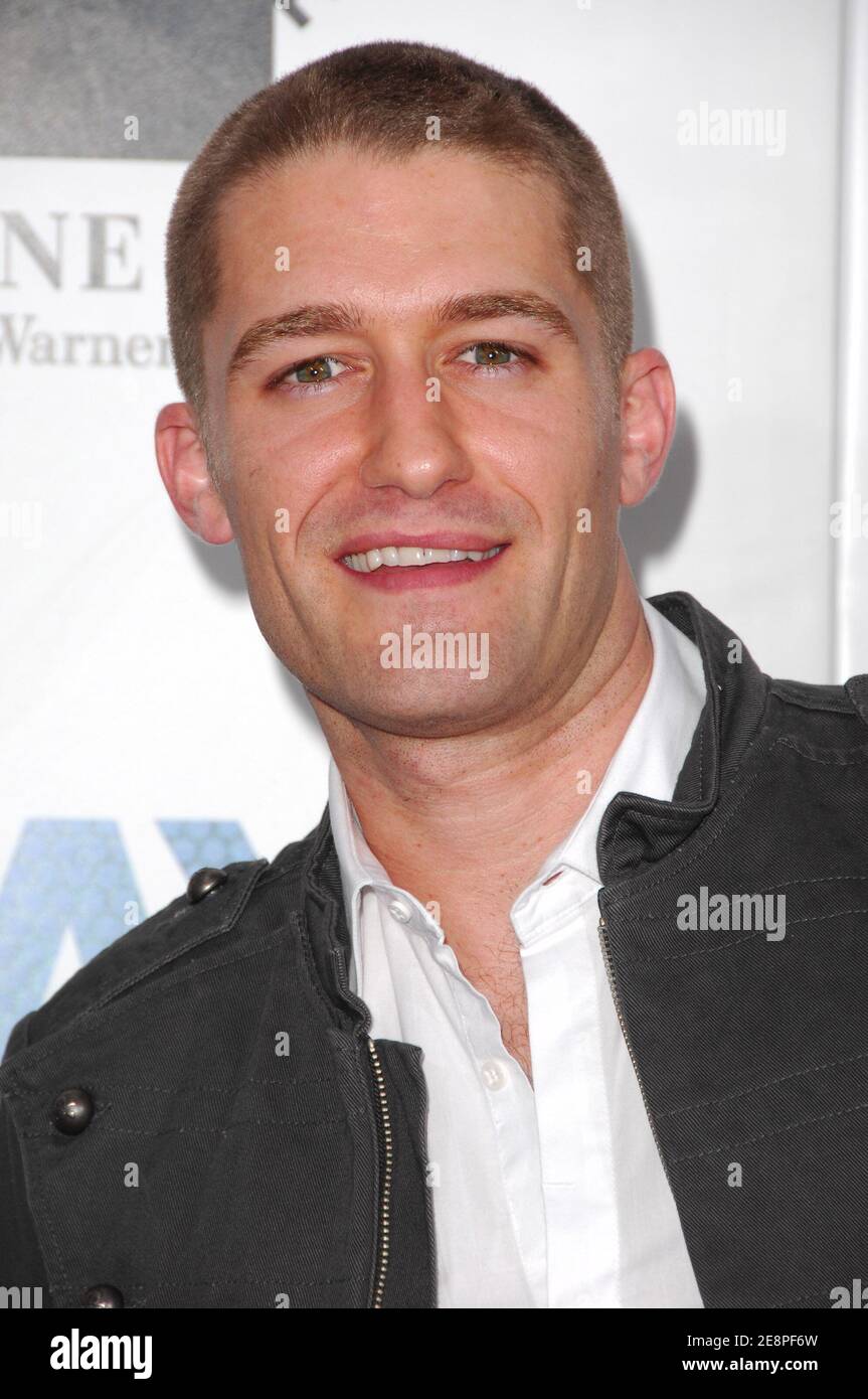 Actor Mathew Morrison attends the premiere of "Hairspray" held at the ...