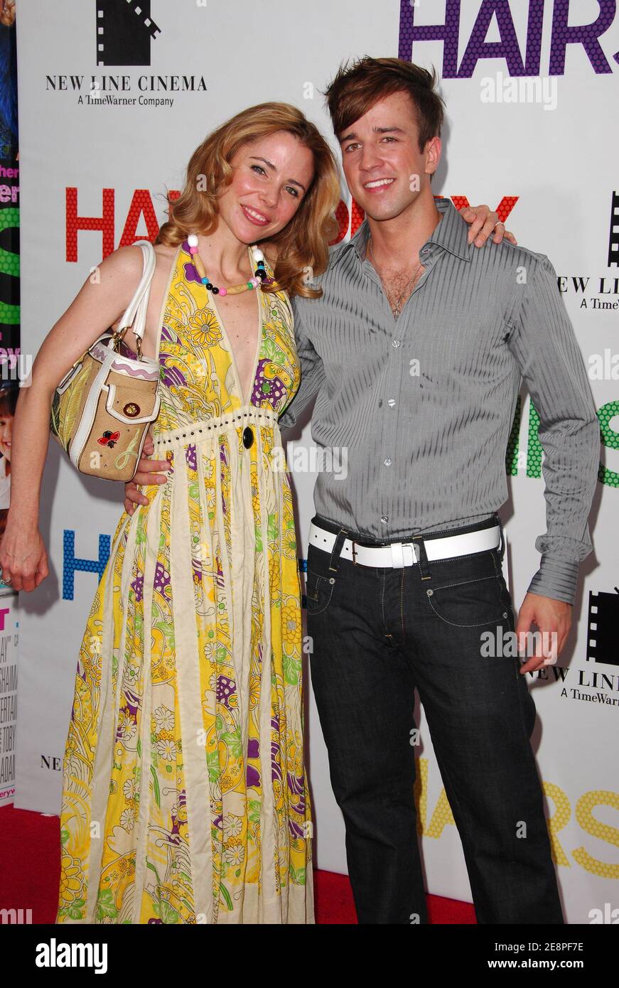 Actress Kerry Butler and guest attend the premiere of "Hairspray" held ...