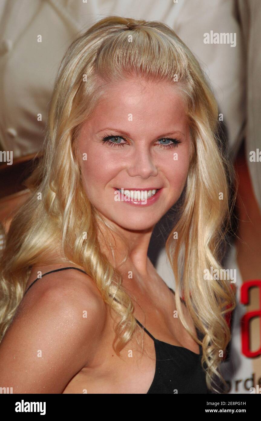 Actress Crystal Hunt attends the premiere of "No Reservations" held at ...