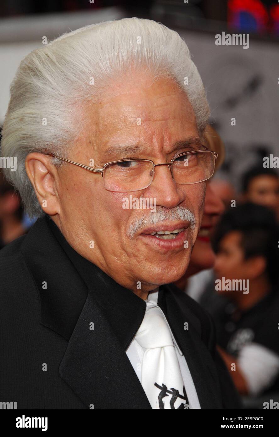Musician Johnny Pacheco attends the premiere of Picturehouse's "El ...