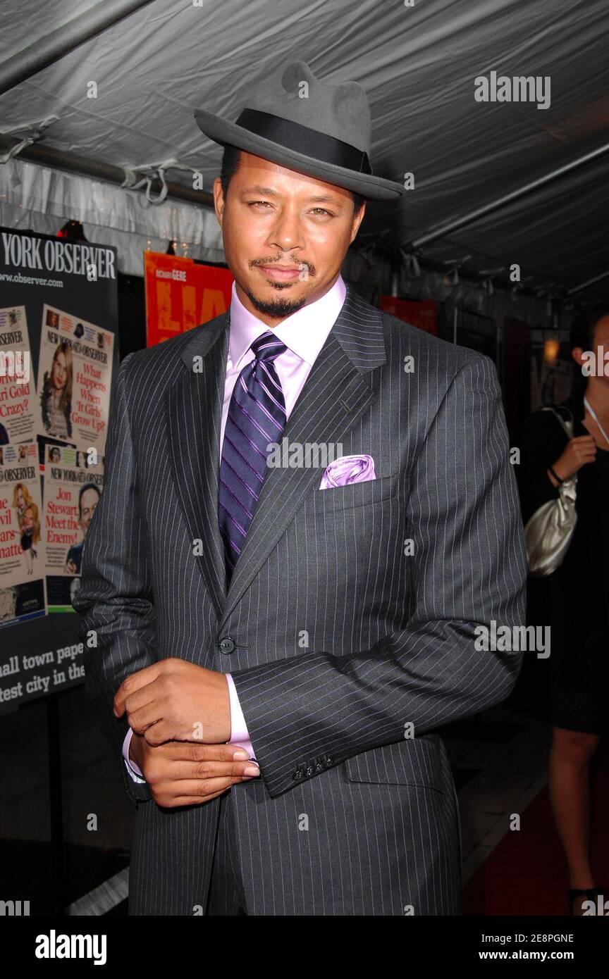 Actor Terrence Howard attends the New York Premiere of "The Hunting ...
