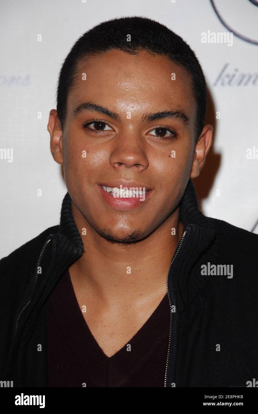 Singer Evan Ross attends an exclusive celebration of New York Fashion ...