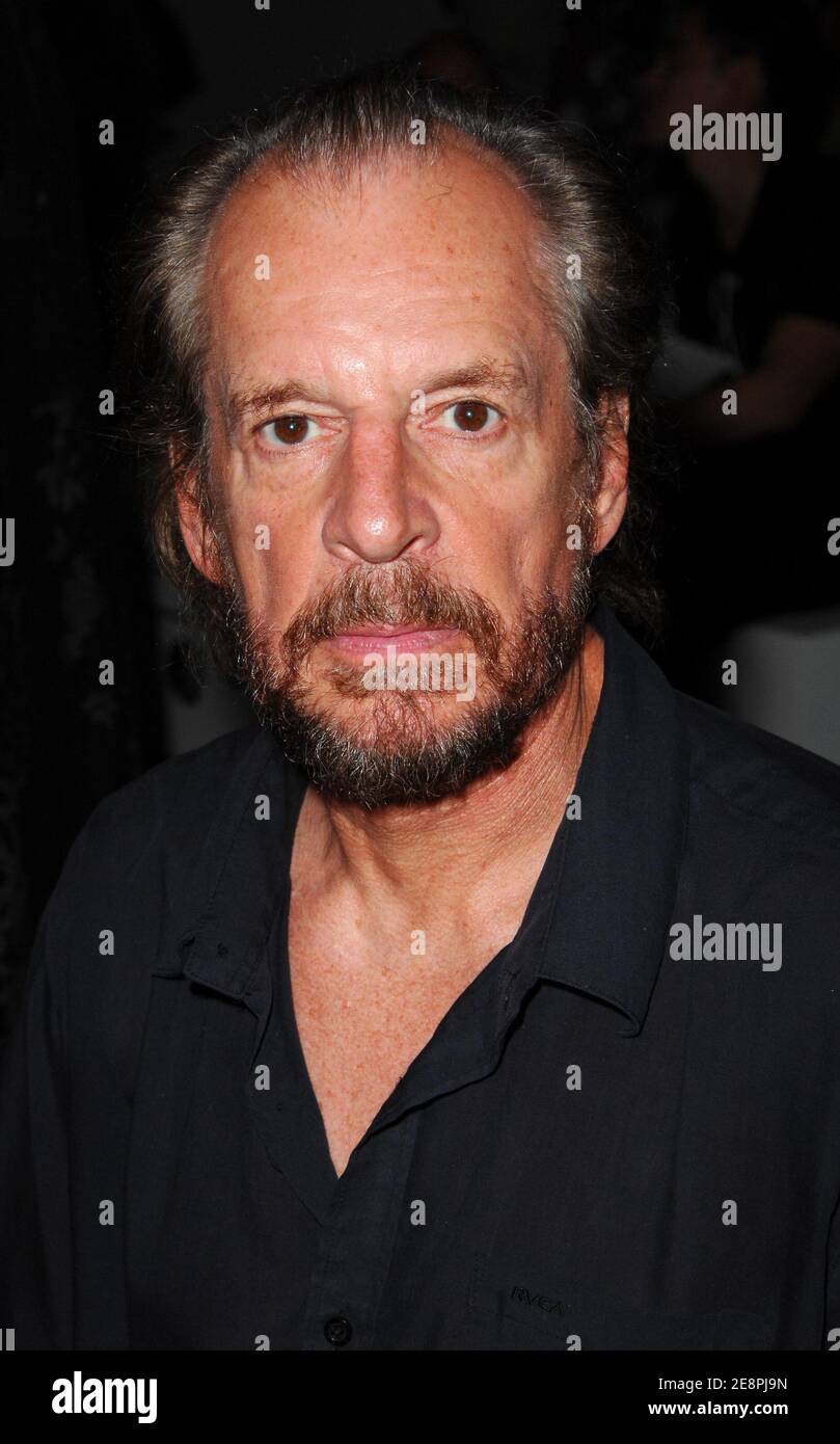 Photographer Larry Clark attends the Warhol Factory X Levi's X Damien ...