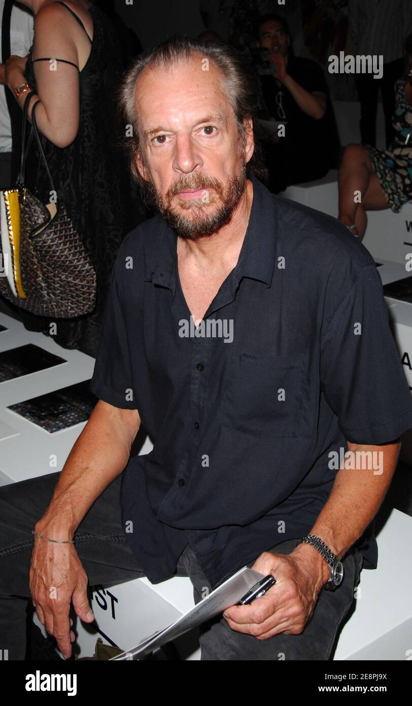 Photographer Larry Clark attends the Warhol Factory X Levi's X Damien ...
