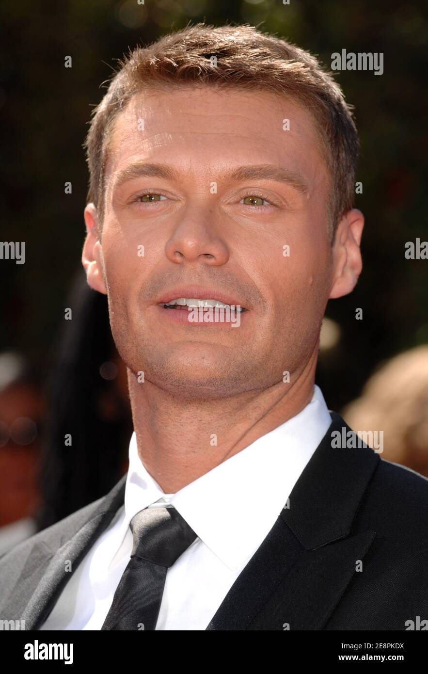 Ryan Seacrest attending the 59th Annual Primetime Emmy Awards held at ...