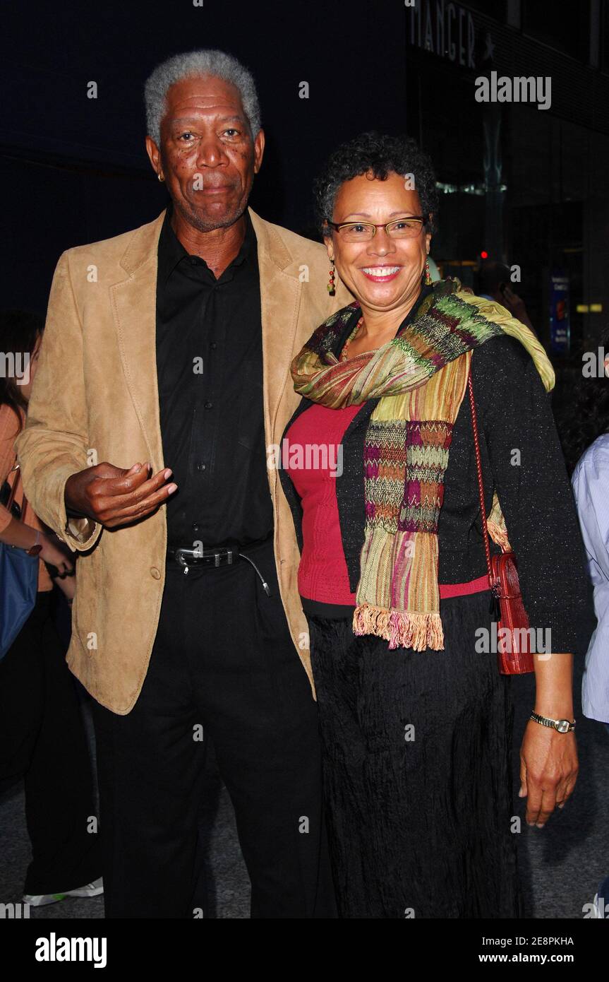 Actor Morgan Freeman and guest attend a special screening of 'Feast of ...