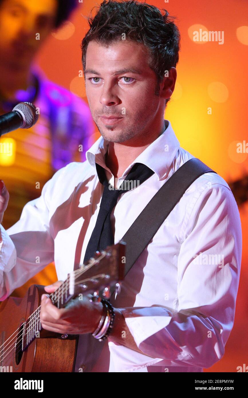 Christophe Mahe at the taping of Vivement Dimanche on September 12 ...