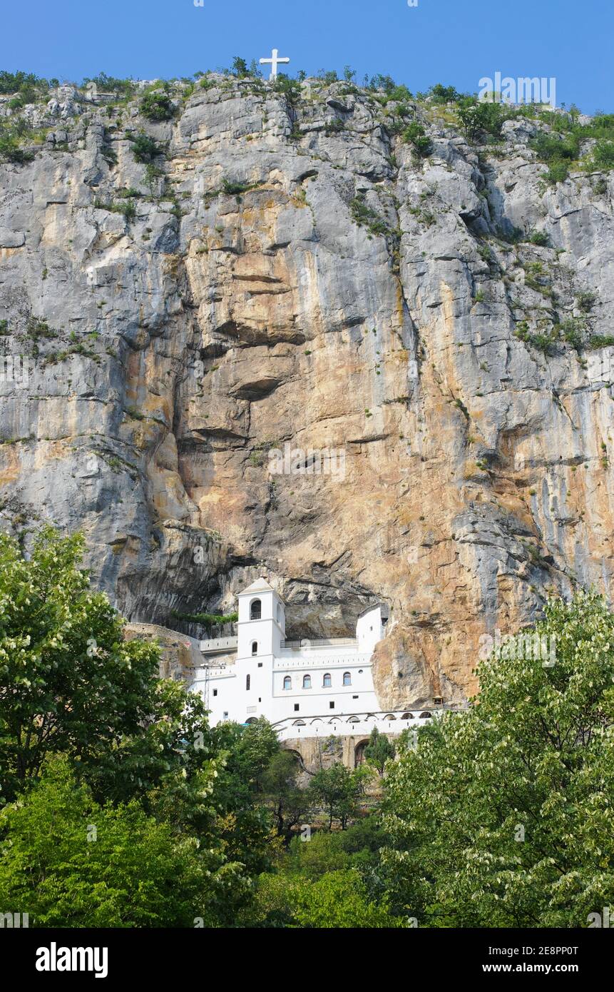 Monastery at a mountain hi-res stock photography and images - Alamy