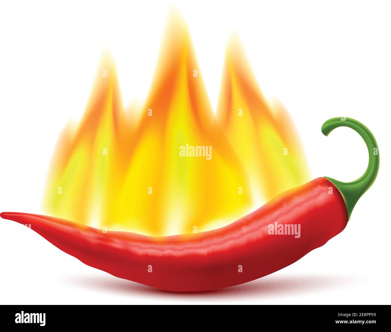 Hottest chili in the world Stock Vector Images - Alamy