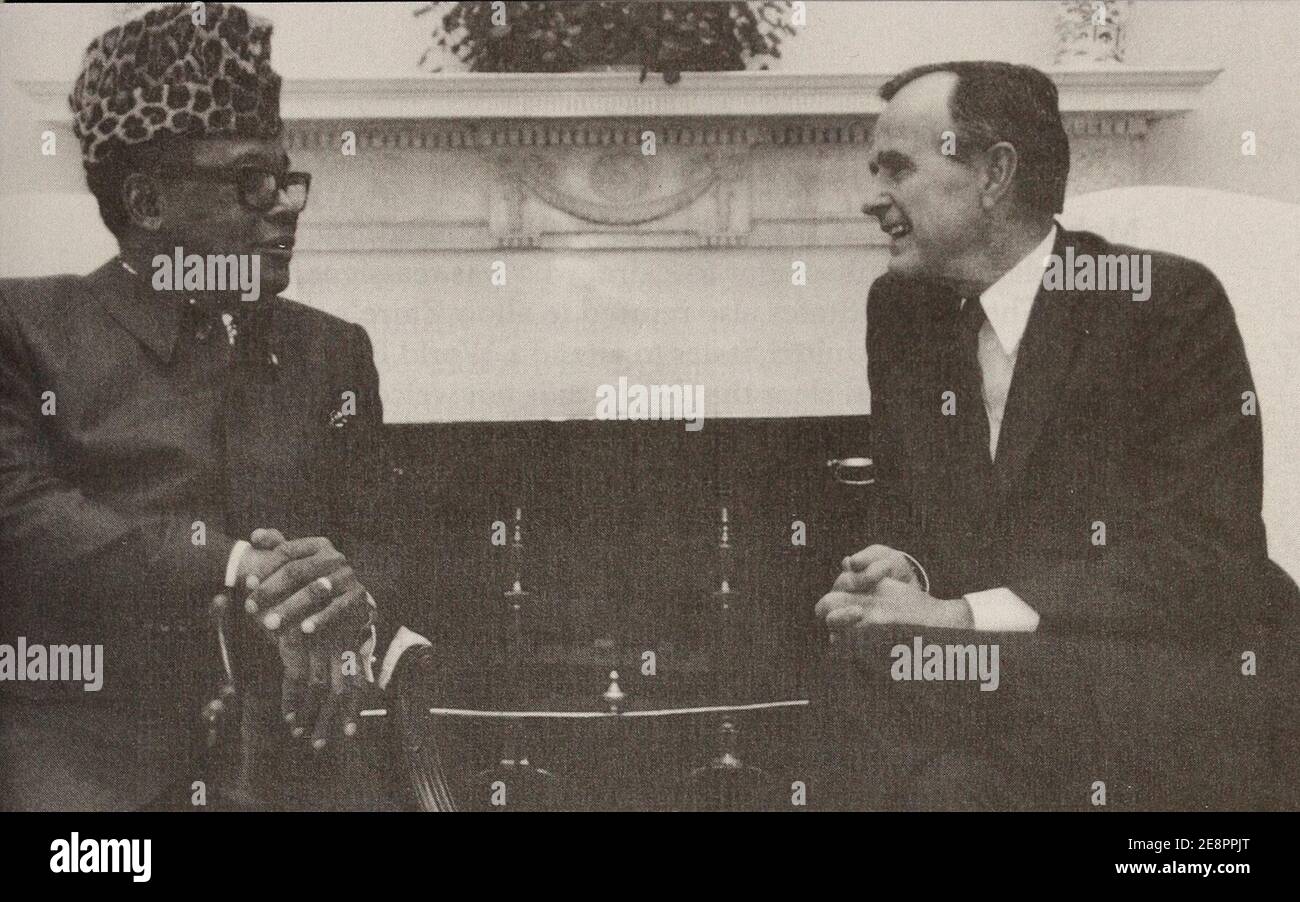 Mobutu 1989 hi-res stock photography and images - Alamy
