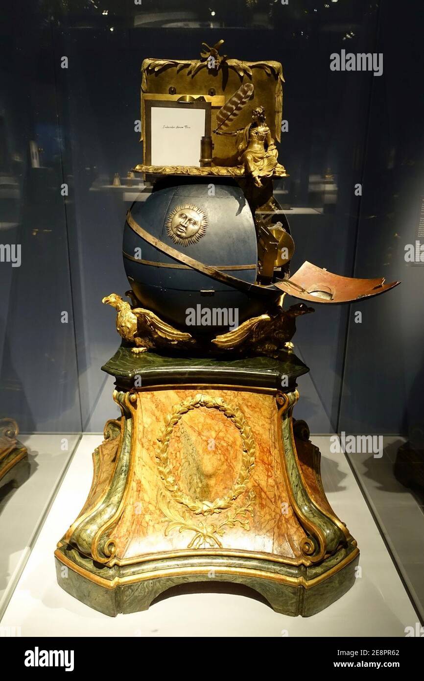 Miraculous writing machine presented to Empress Maria Theresa, by ...