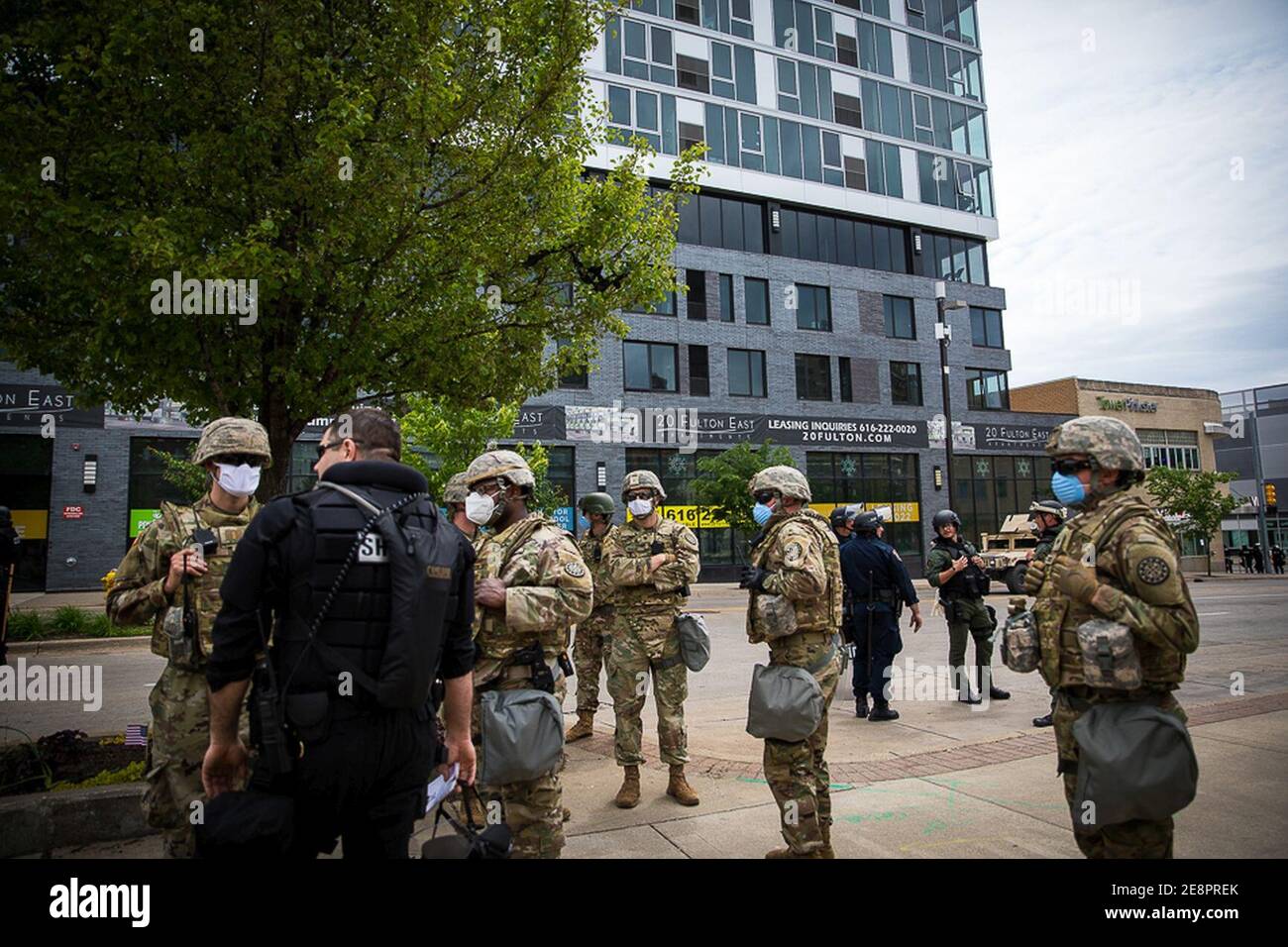 Michigan national guard hi-res stock photography and images - Alamy