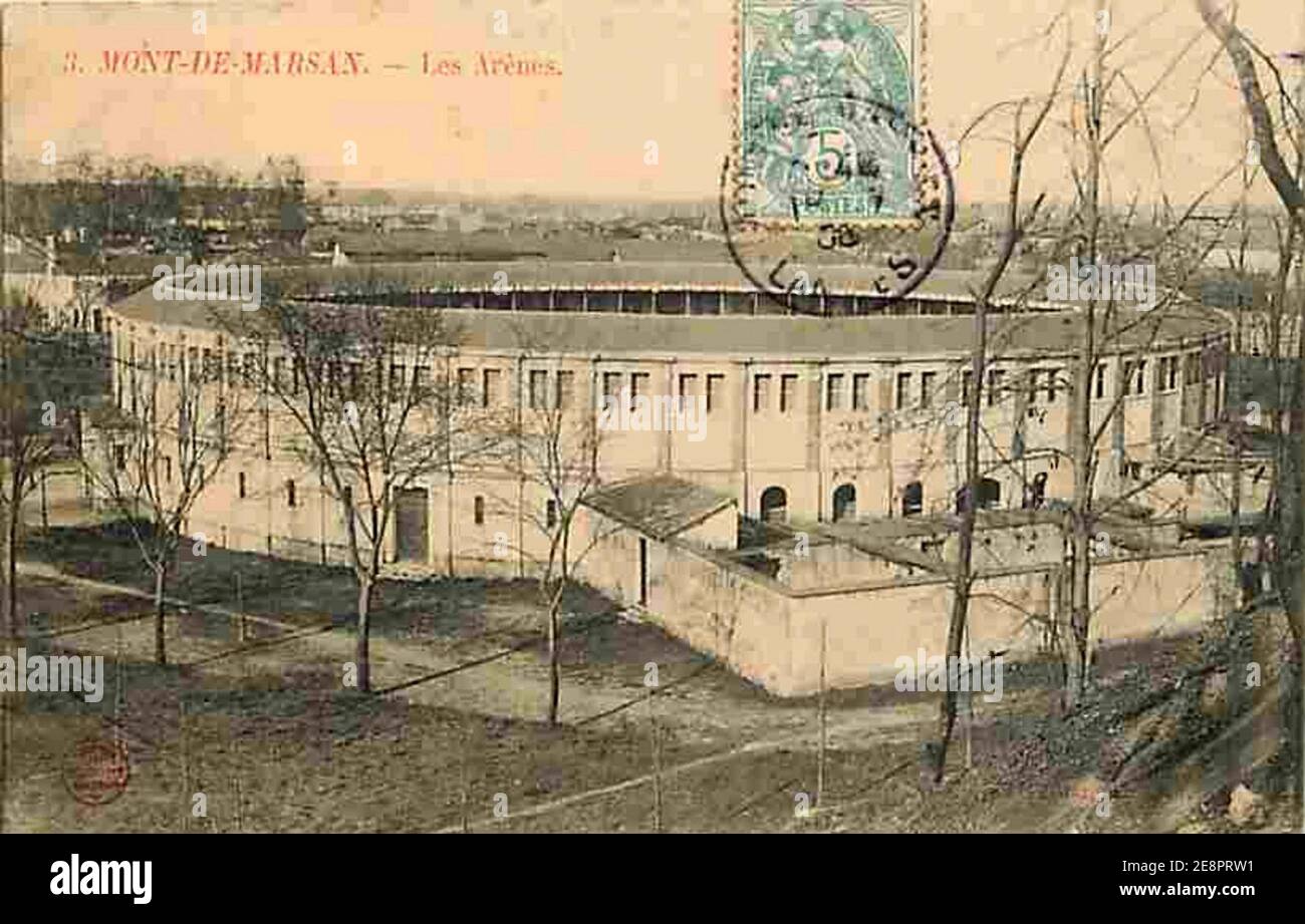Mont-de-Marsan - Arènes 2 Stock Photo - Alamy