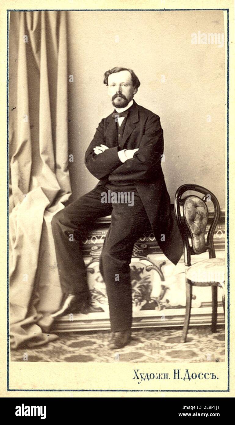 August Feodorovitsh Morawitz Stock Photo - Alamy