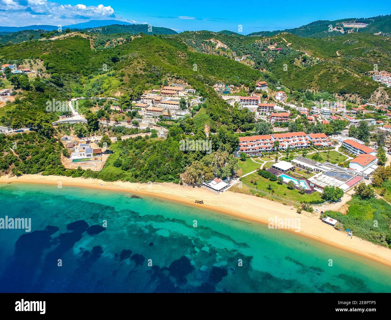 Agia paraskevi beach hi-res stock photography and images - Alamy